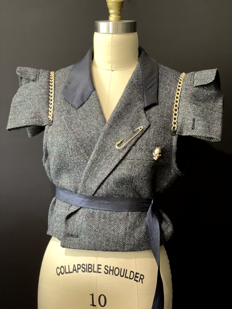 Venus / Angel Wings Jacket Herringbone Blue [SOLD] – Vintage With A ...